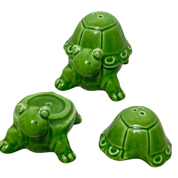 Source Unknown | Accents | Vintage Ceramic Whimsical Turtle And Shell ...